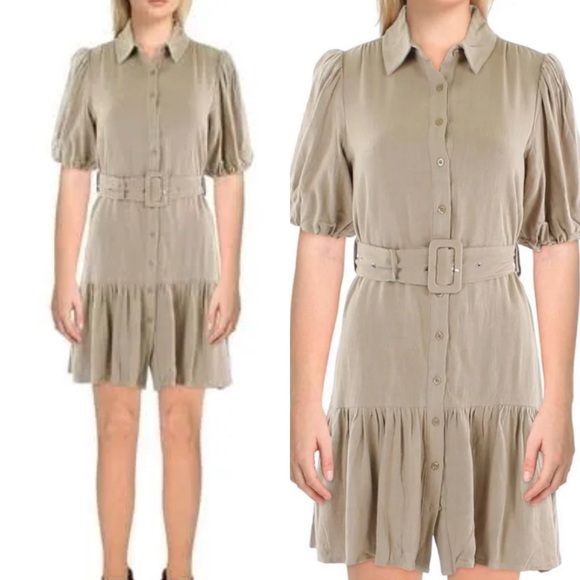 Walter Baker | Dresses | Nwt Walter Baker Buttondown Straw Dress | Poshmark